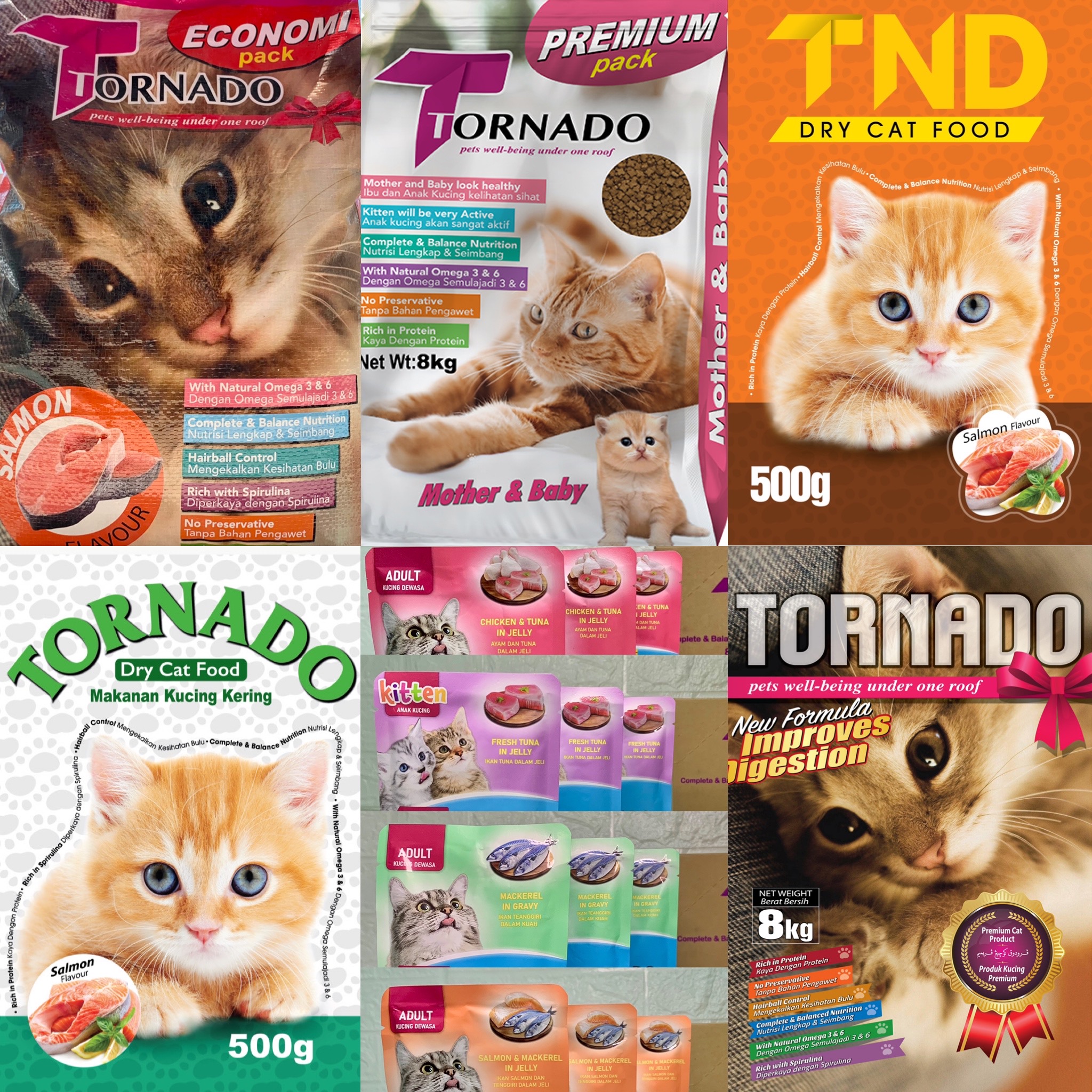 Tornado MY – Cat Food and Supplies